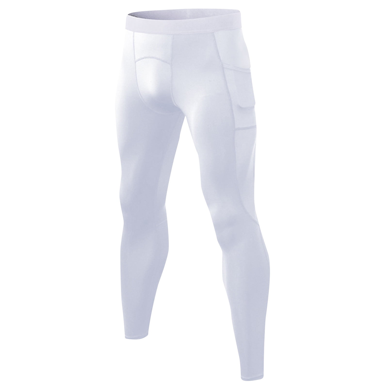 Wyobmus Men's Compression Pants Running Tights Workout Leggings ...