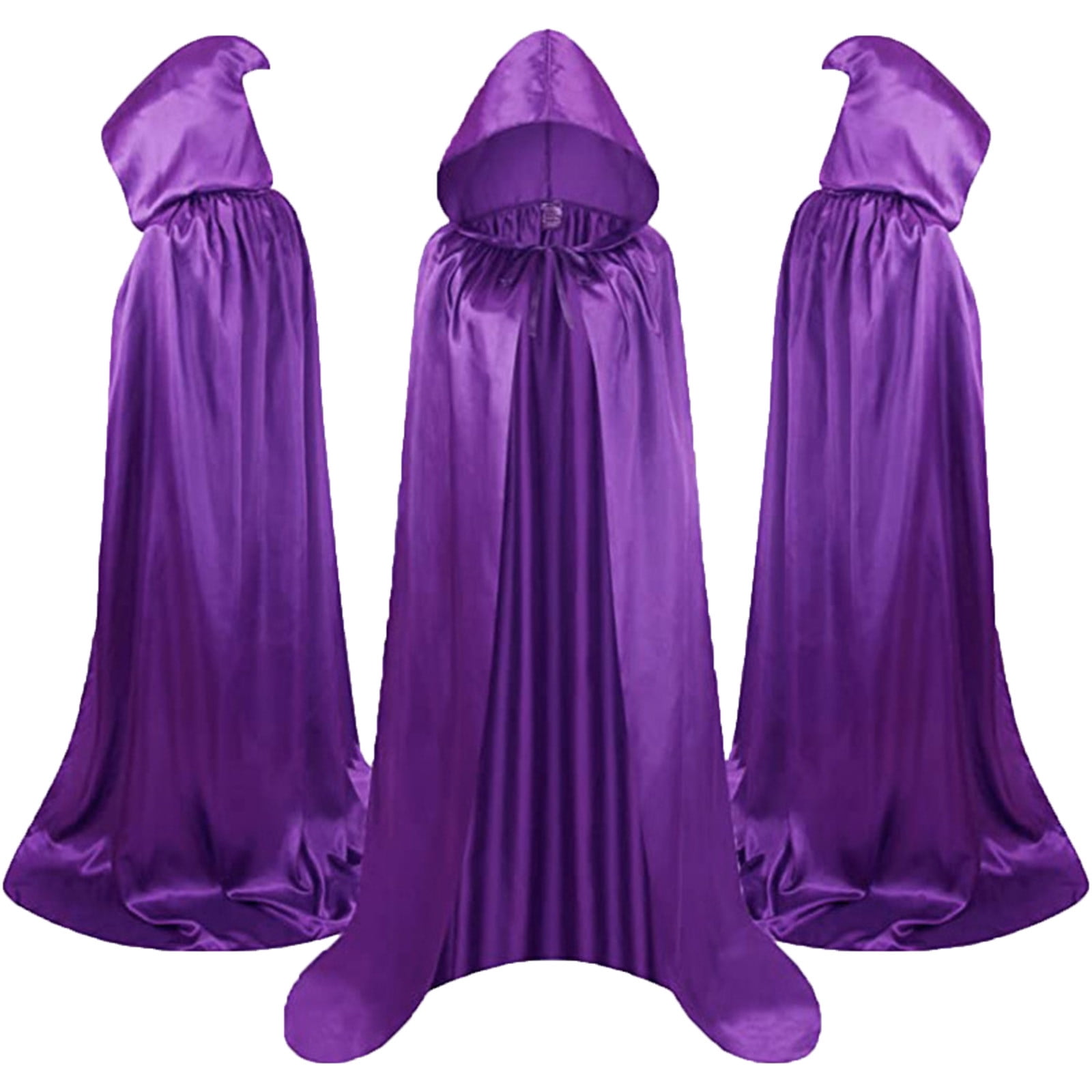 Wyobmus Mens Tunic Hooded Robe Halloween Knight Hooded Cape Adult ...