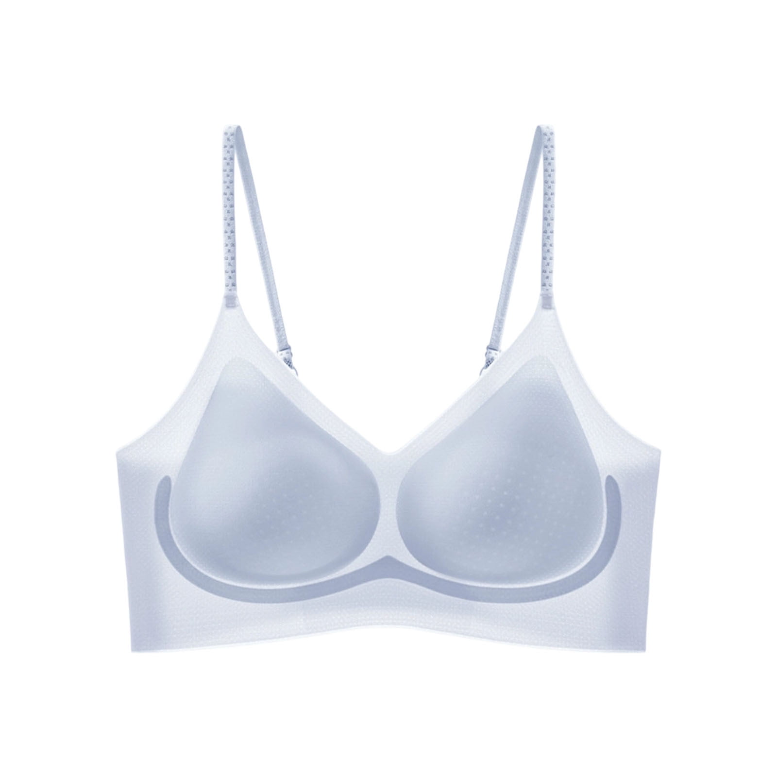 Wyobmus Seamless Wireless Longline Bra for Women No Underwire Front V ...