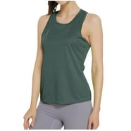 NELEUS Womens Workout Compression Tank Top with Built in Bra V Neck Sleeveless Shirts 3 Pack ...