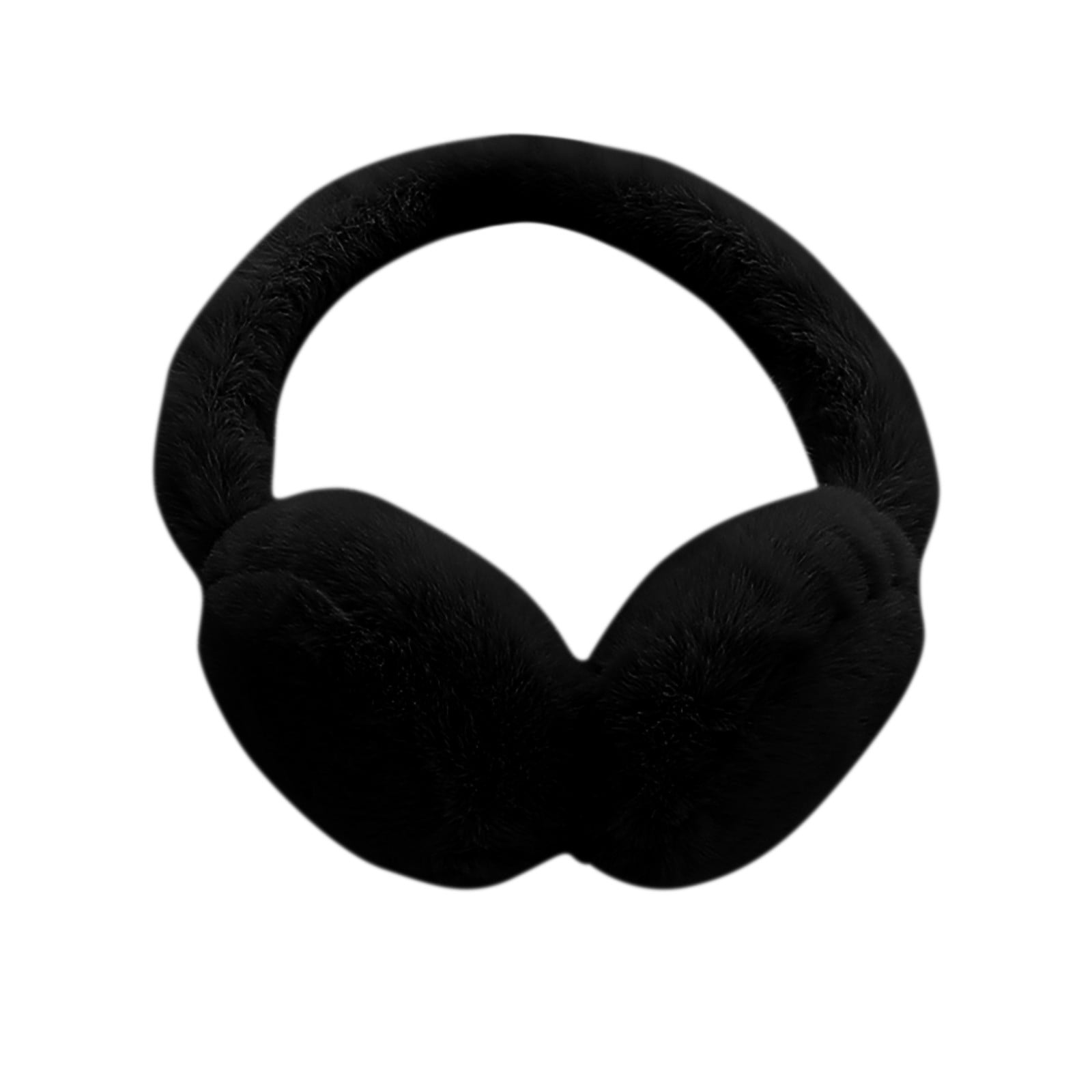 Wyobmus Winter Earmuffs for Kids Girl Fleece Lined Plush Ear Warmers ...