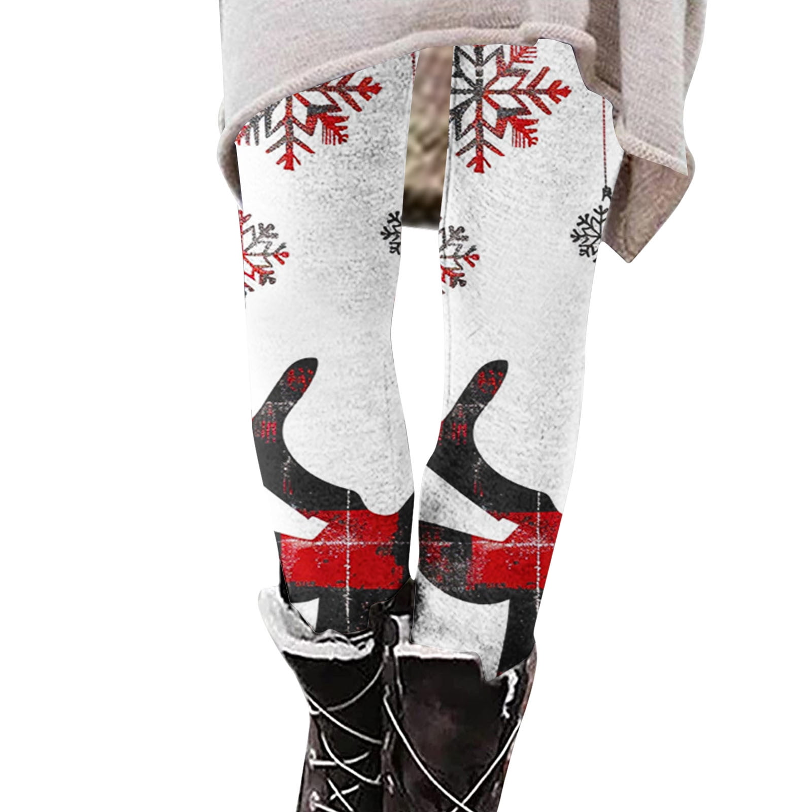 Wyobmus Women's Christmas Leggings High Waisted Workout Pants Butt ...