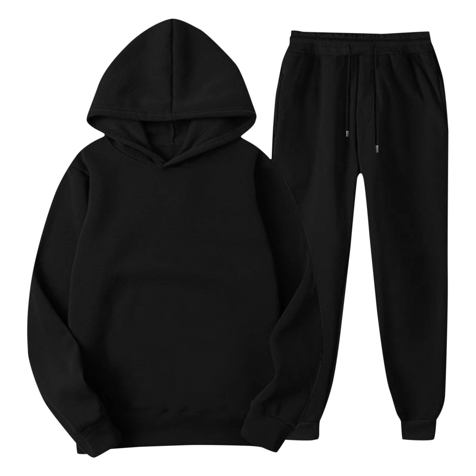 Wyobmus Womens 2 Piece Outfits Lounge Hoodie Sweatsuit Sets Baggy Fall ...