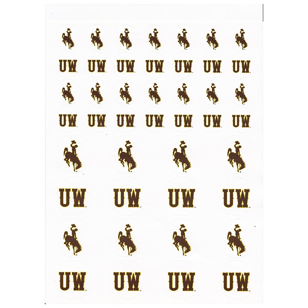 Wyoming Cowboys Small Sticker Sheet - 2 Sheets - Walmart.com
