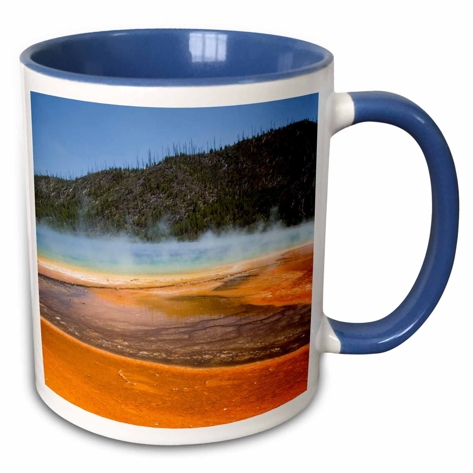 Wyoming, Yellowstone NP, Grand Prismatic Spring - US51 JWI0281 - Jamie ...