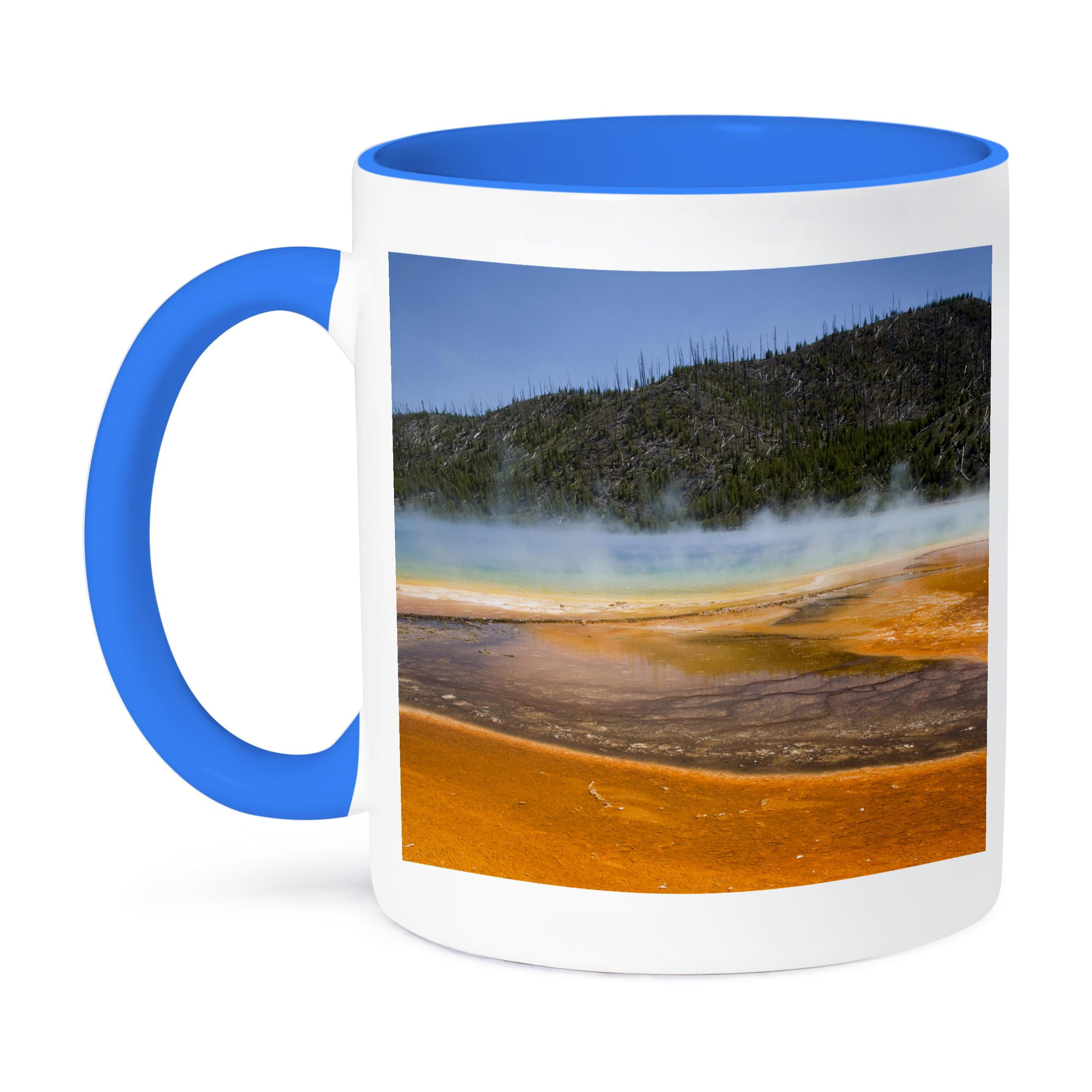 3dRose, Wyoming, Yellowstone NP, Grand Prismatic Spring - US51 JWI0281 ...