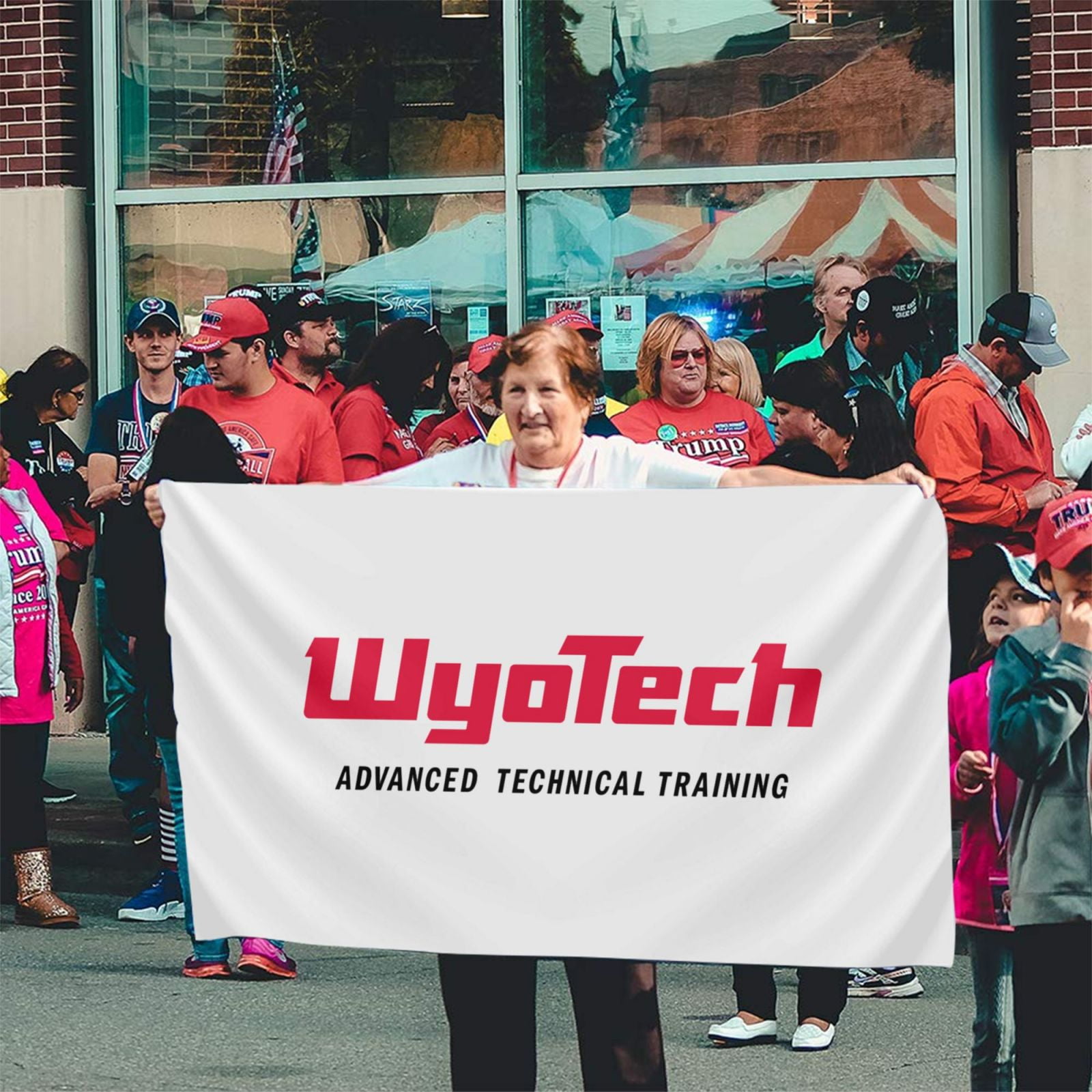 Wyotech Logo Banner Breeze Flag Outdoor Flags Home Flag Garden Flag 3 ...