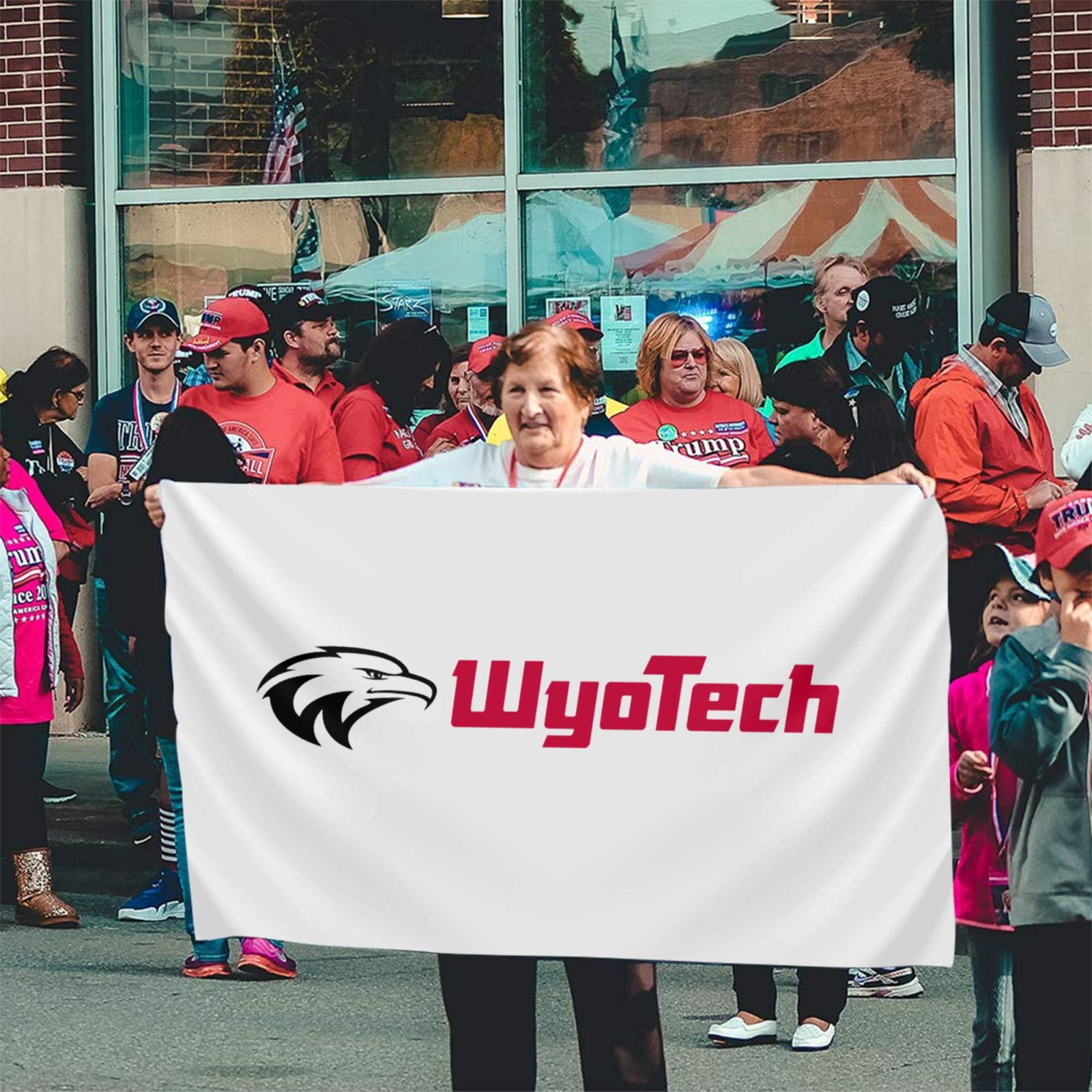Wyotech Logo Banner Breeze Flag Outdoor Flags Home Flag Garden Flag 3 ...
