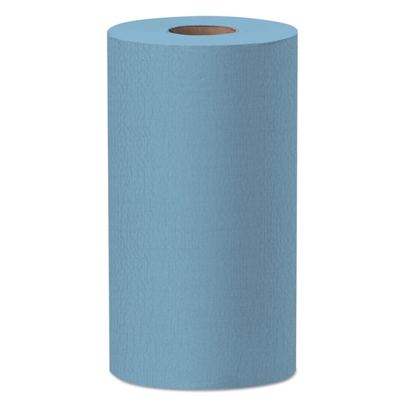 WypAll X60 Wet Cleaning Disposable Wipes, Small Roll, Blue, 130/Roll ...