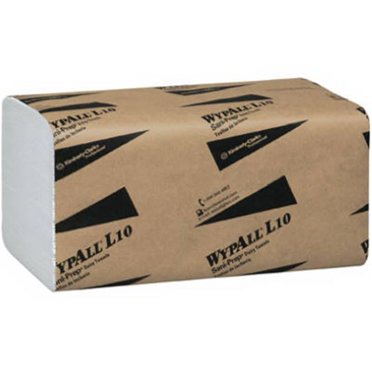 WypAll L10 Paper Wipe Cleaning Cloths, SANI-PREP Dairy Towels, 1Ply, 10 ...