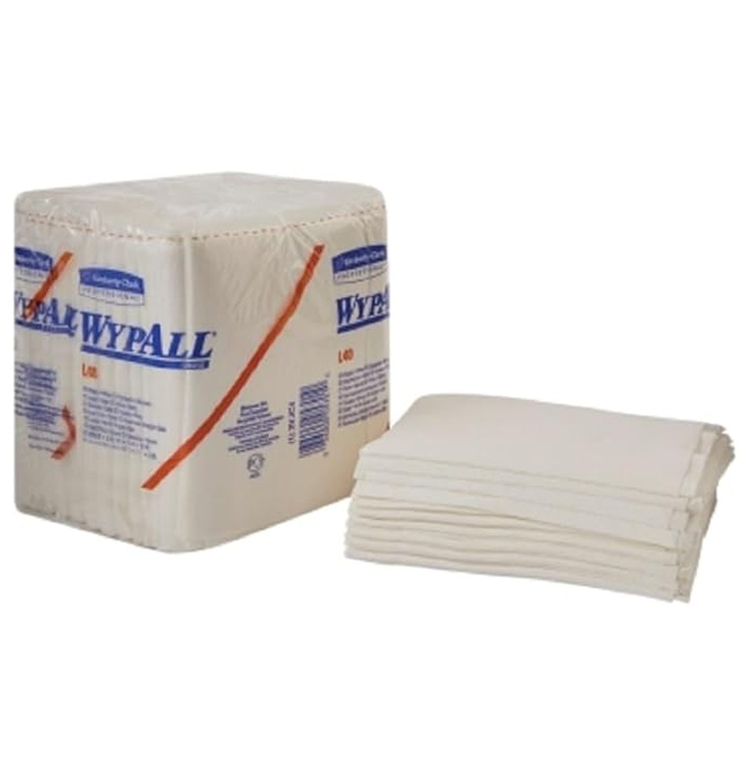 Wypall L40 Wipes - General Purpose Cleaning Wipes, 12.5x13 Inch, 56 ...