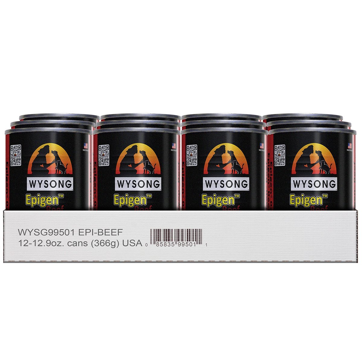 Wysong Epigen Beef Canine/Feline Canned Formula Dog/Cat/Ferret Food ...