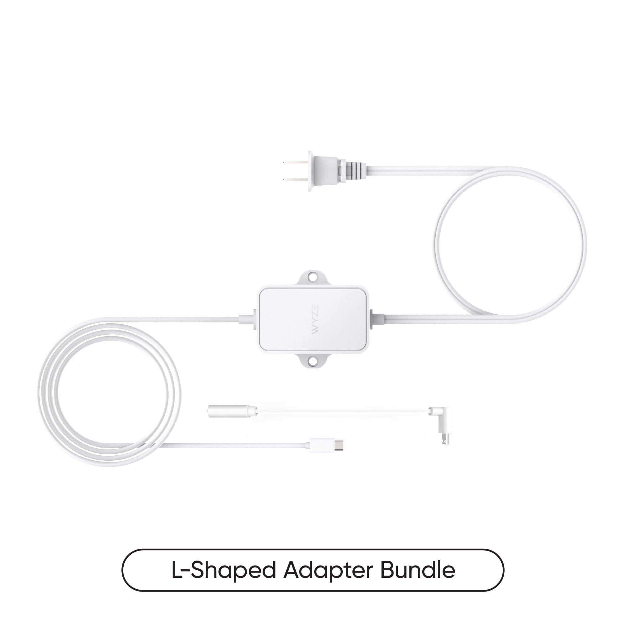 Wyze Outdoor Power Adapter + L-shaped Adapter Bundle (Virtual ...