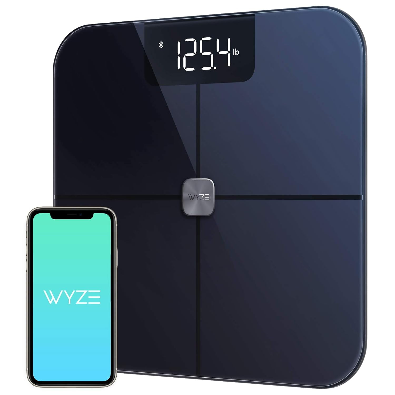 Wyze Smart Scale, Digital Bathroom Scale for Body Weight, Body Fat, BMI ...