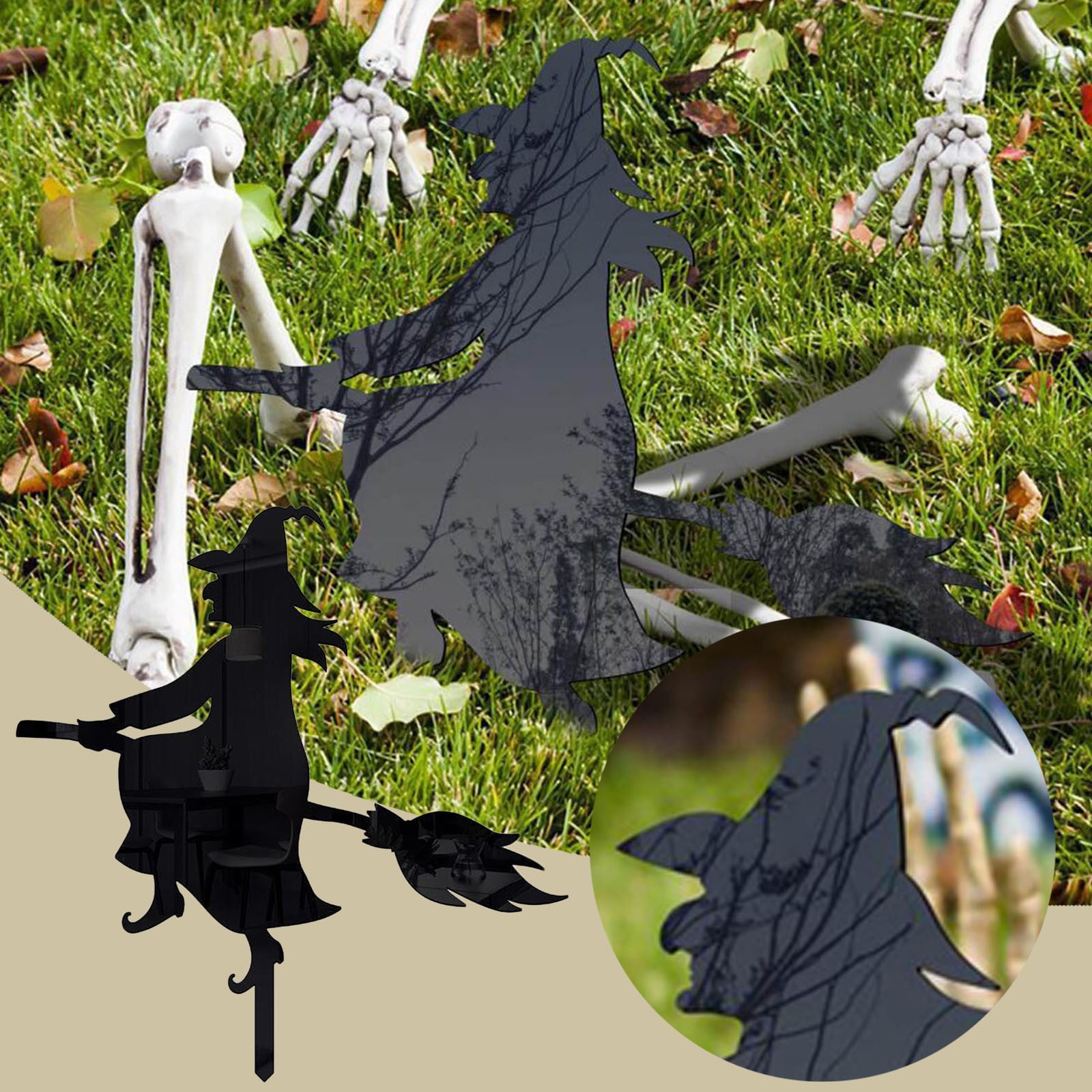 Wyzesi Acrylic Outdoor Garden Decorative Floor Insert - Walmart.com