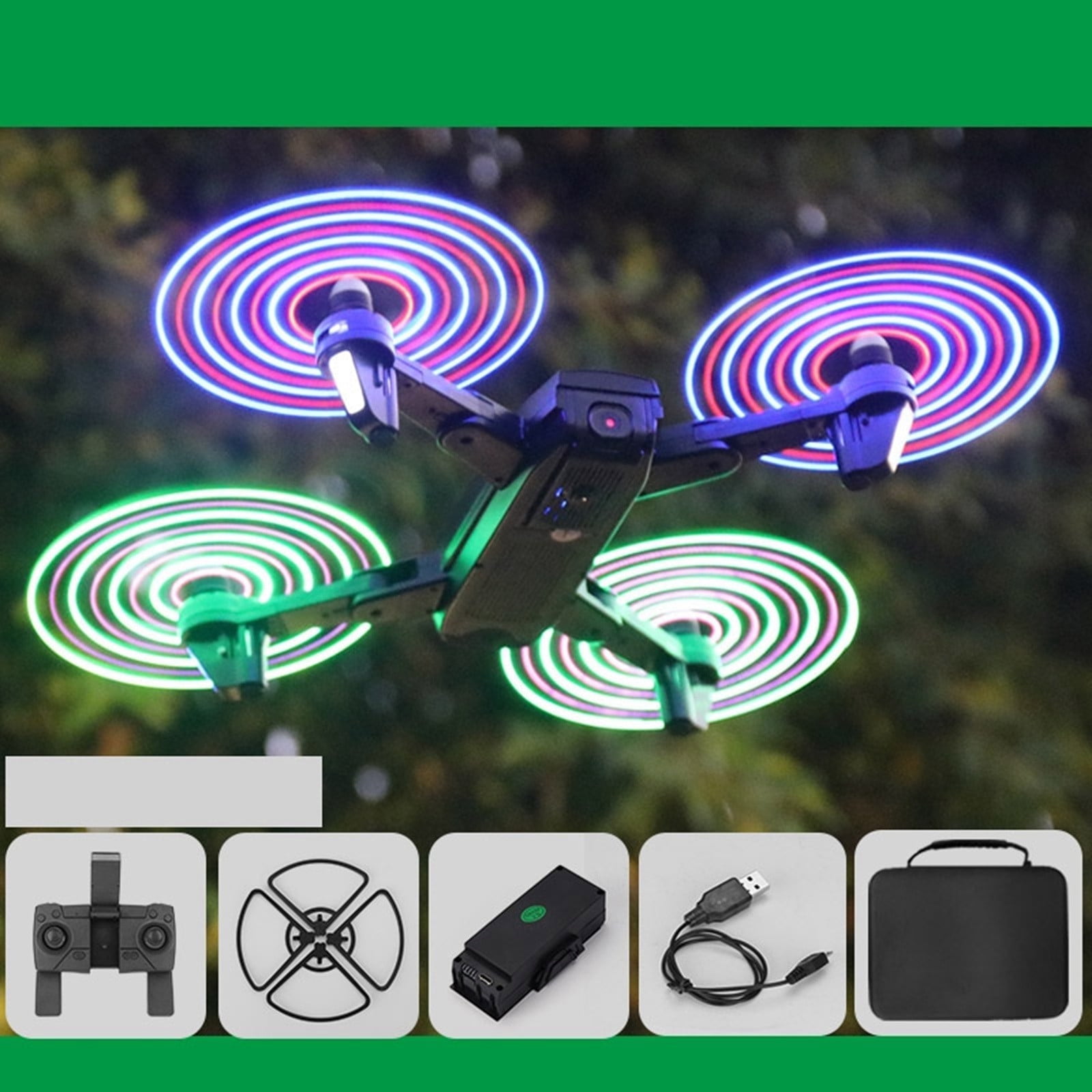 Wyzesi Aerial Camera Light Flying Machine Toy Remote Control Aircraft ...