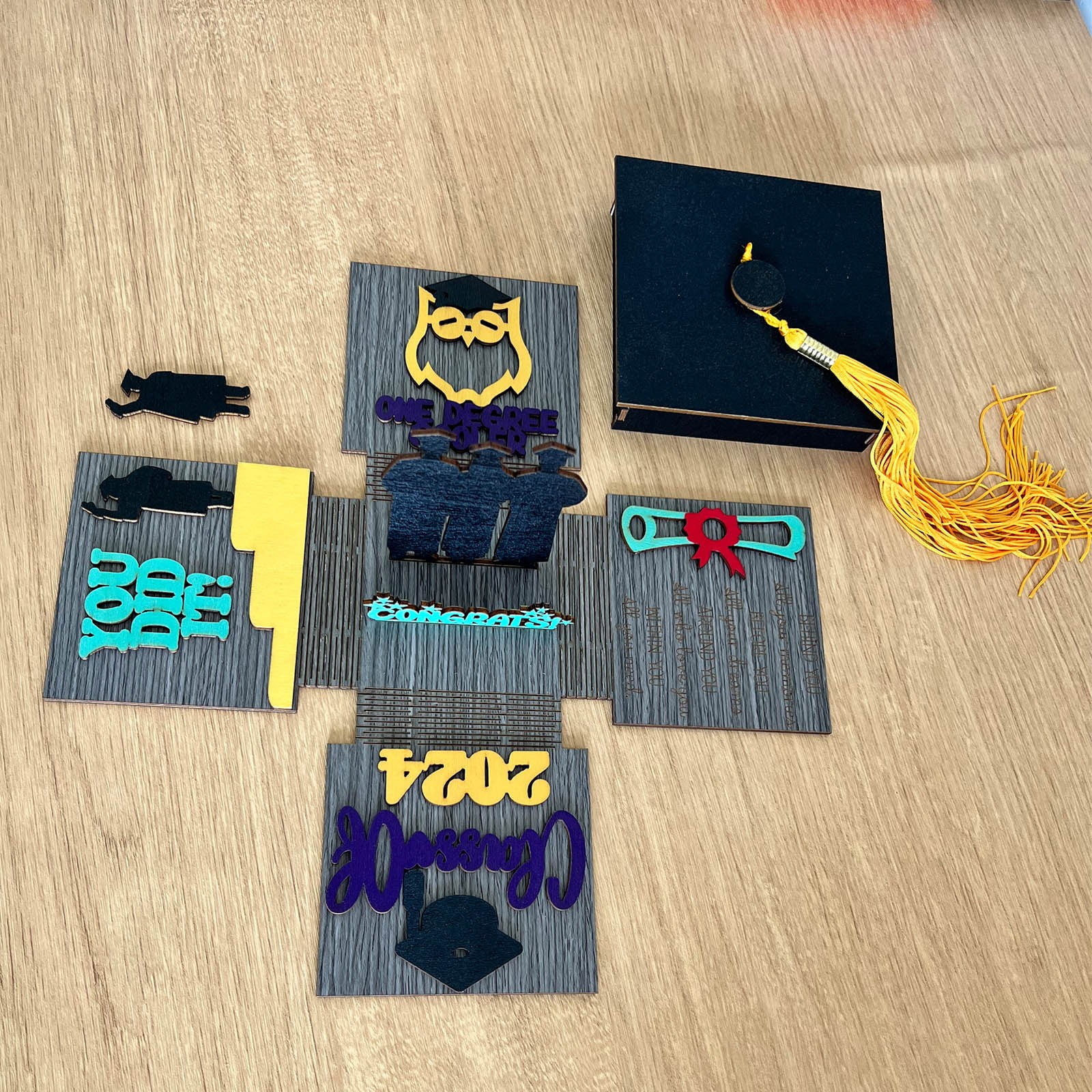 Wyzesi Party Decorations Kit for Men Graduation Explosion Box ...