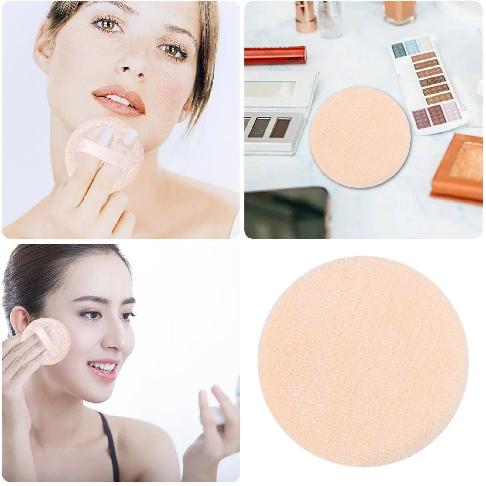 Wyzesi Setting Spray Travel Size Bottle Powder Puff Cotton Cosmetic ...