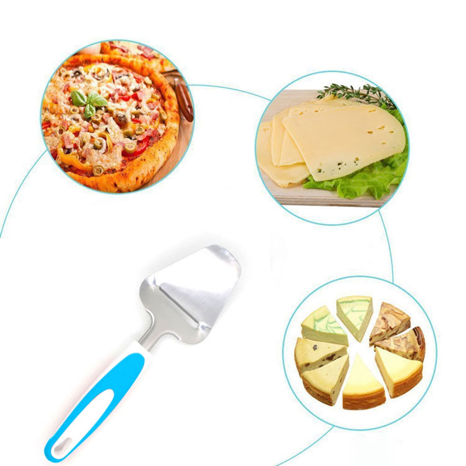 Wyzesi Silicone Work Mat Extra Large New Stainless Steel Cheese Spatula ...