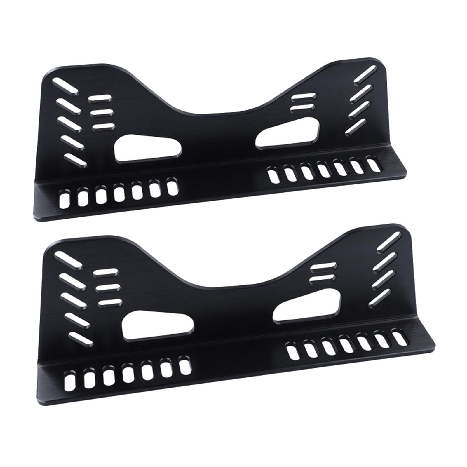 Wzmzjy 2Pcs Race Seat Side Mount Brackets with Multi Hole L Shape ...