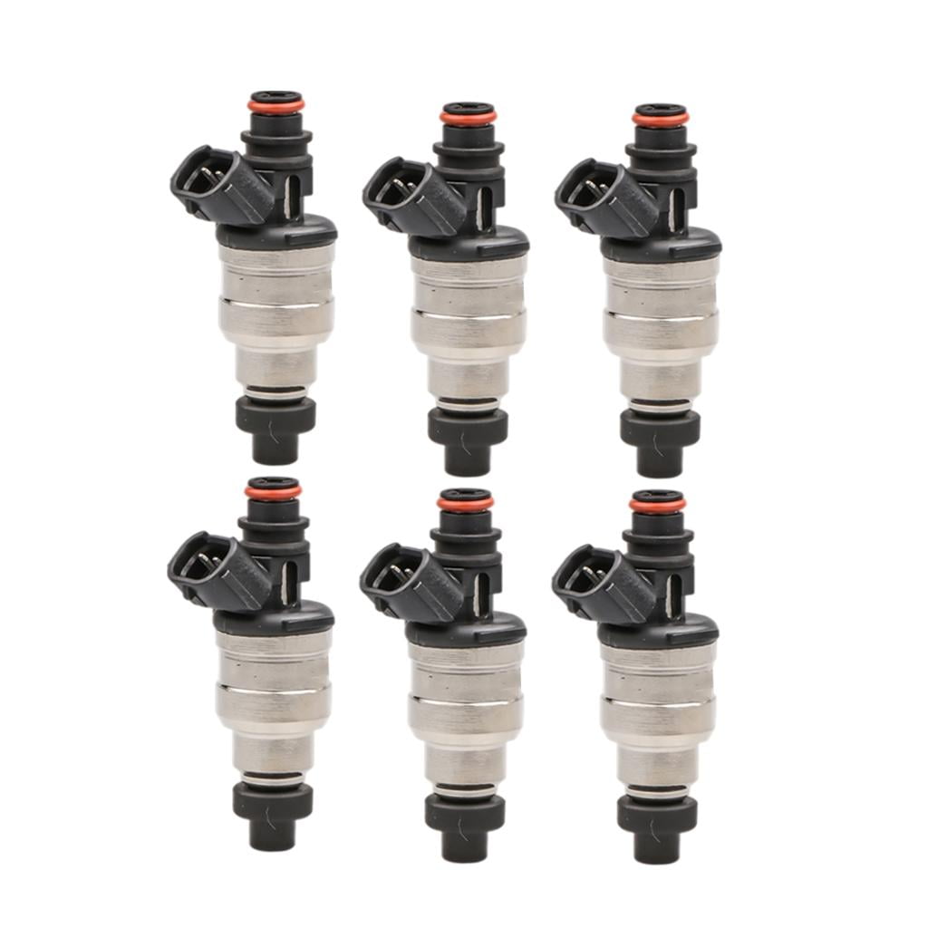 Wzmzjy 6 Pieces Fuel Injectors 22842-12130 Replace 23250-65020 Fit for ...