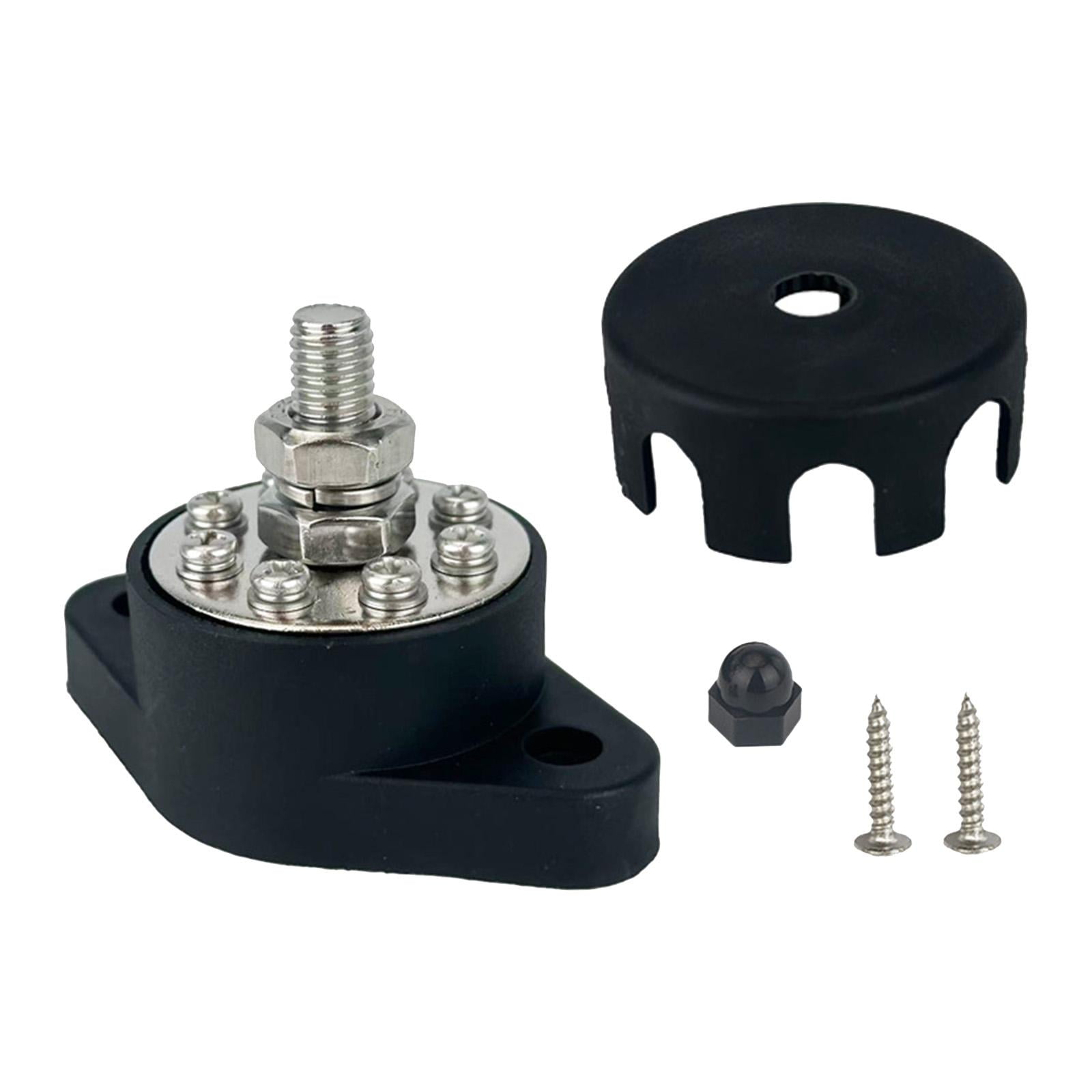Wzmzjy Bus Bar Stud Power Distribution Block 160A 12VDC DC48V for ...