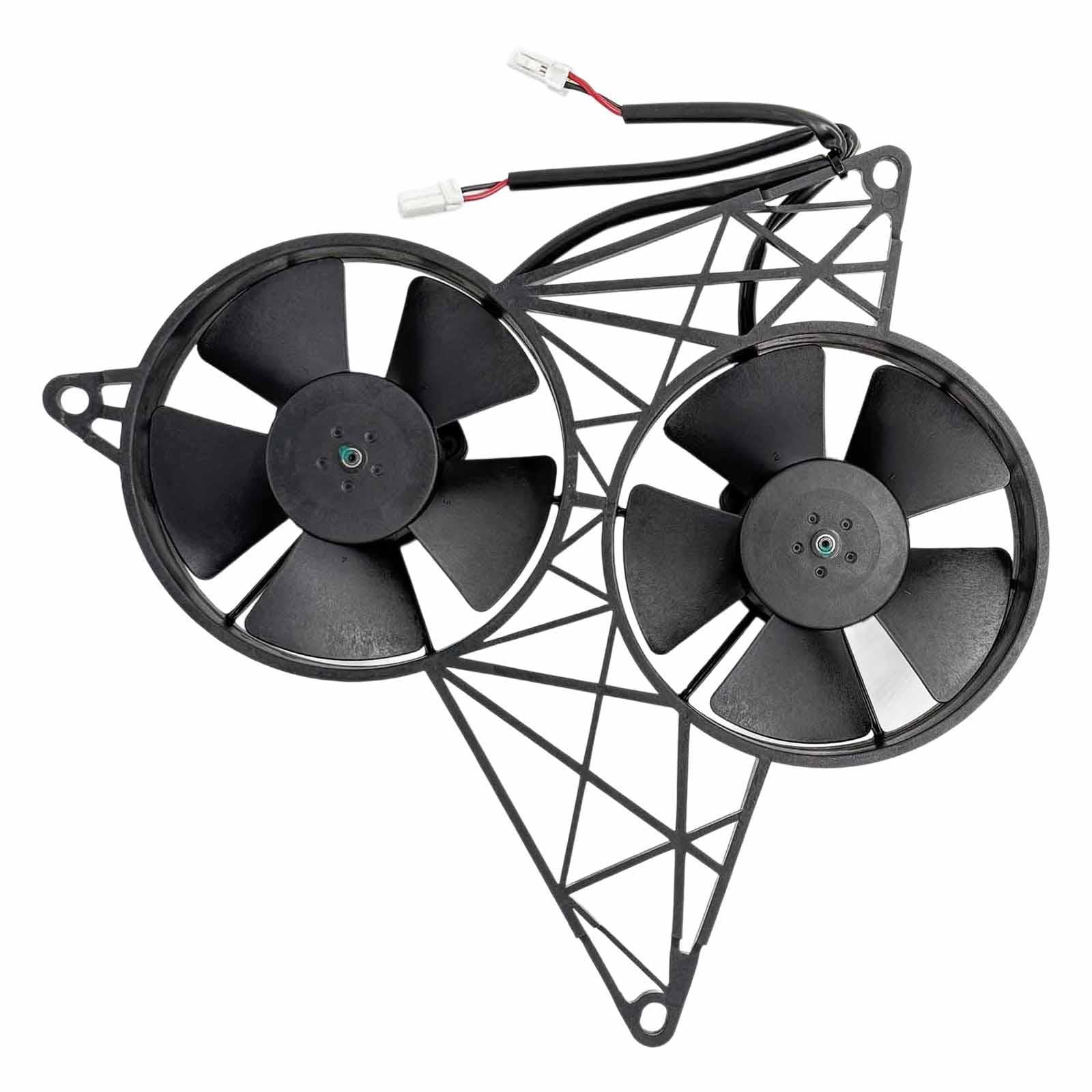 Wzmzjy Motorcycle Radiator Fan Assy Easy to Install W/Bracket for Vrscb ...