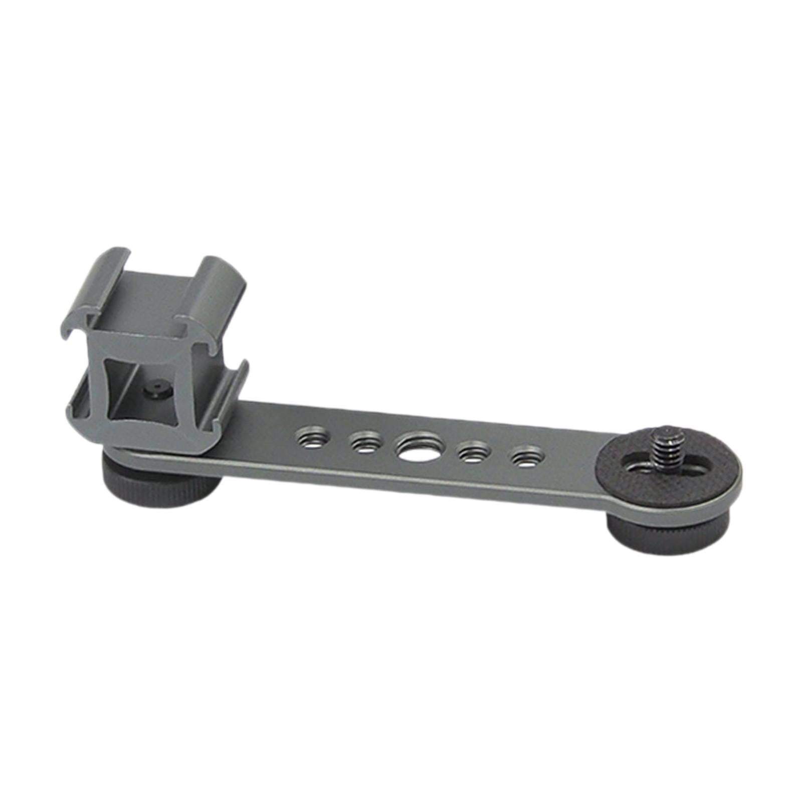 Wzmzjy Triple Cold Shoe Mounts Plate Microphone Stand Aluminum Alloy 1/ ...