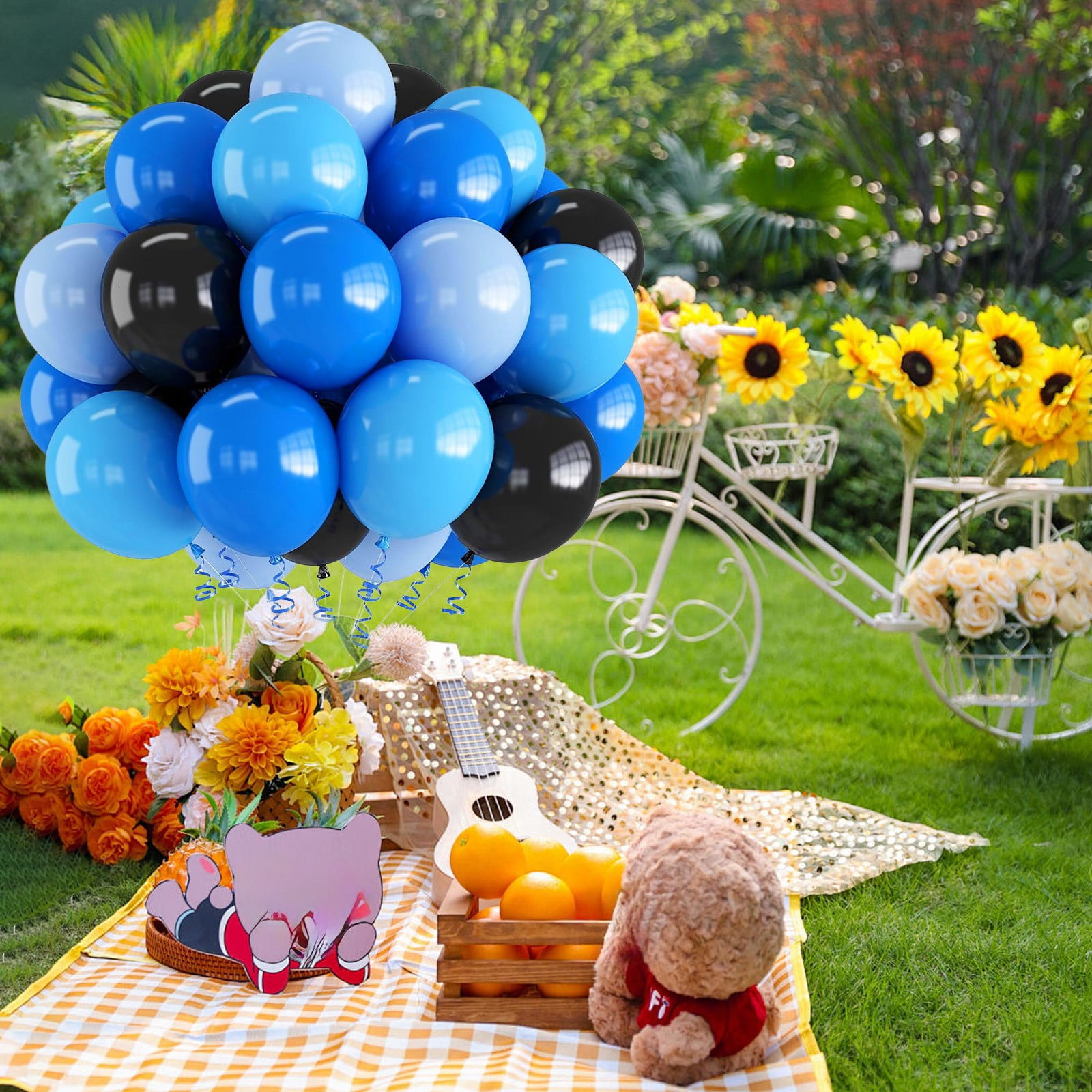 Wzzjkit 30PCS Party Balloons, Extra Thick Balloon for Helium or Air Use ...