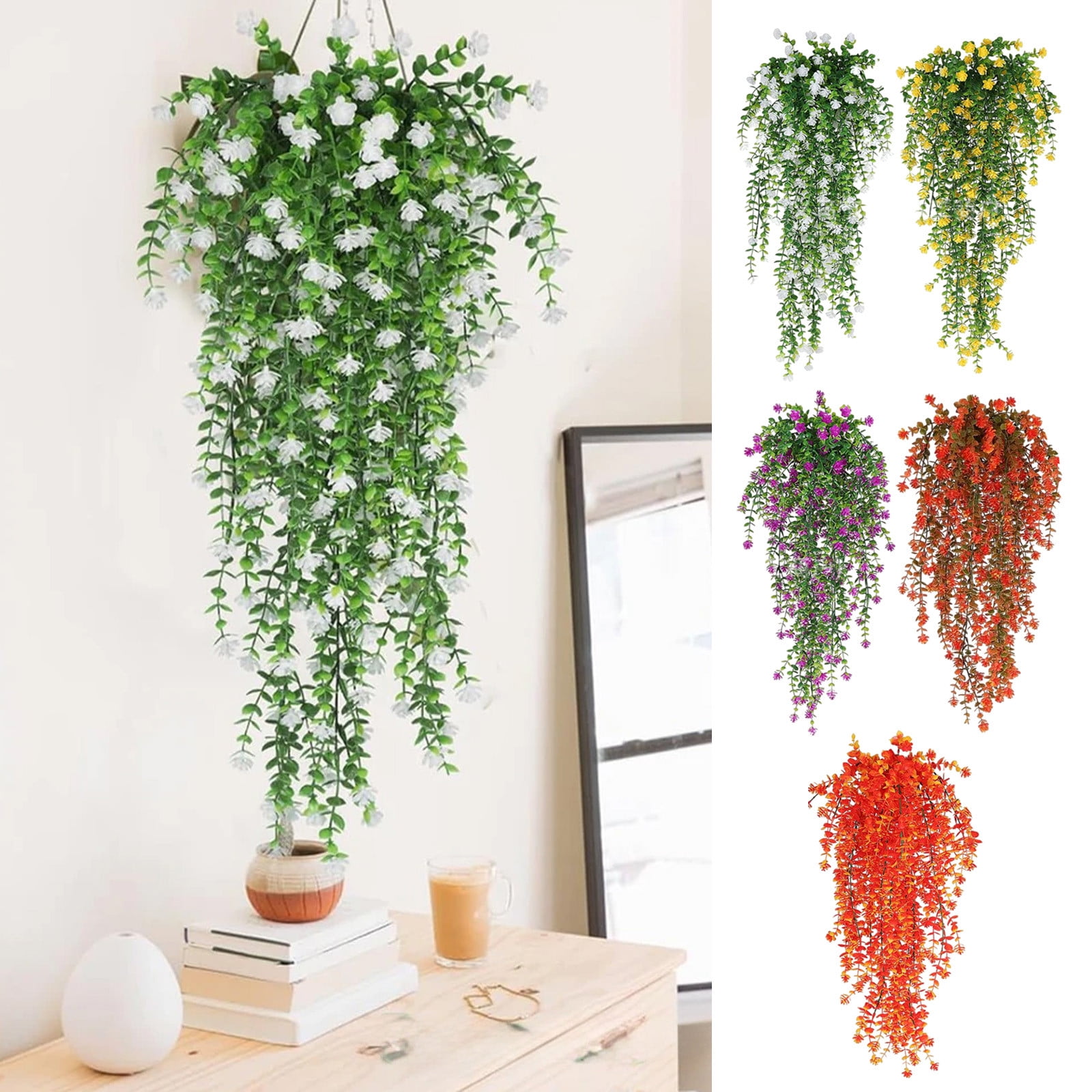 Wzzjkit Fall Teardrop Swag, Artificial Thanksgiving Wreath Wall Hanging ...