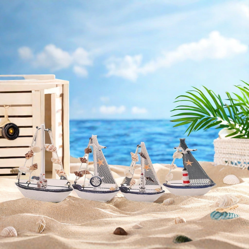 Wzzjkit Graduation Decorations 2025, Congrats Grad Wooden Sailboat ...