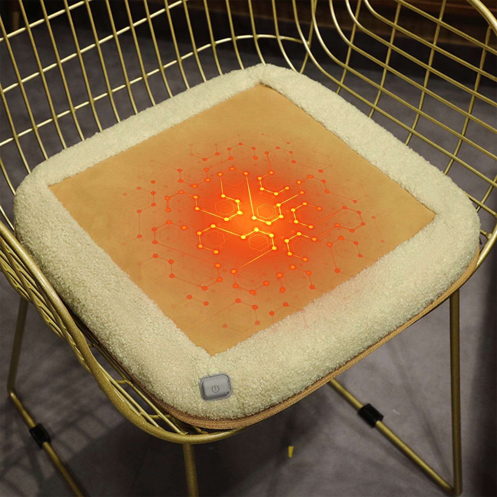 Wzzjkit Heated Seat Cushion for Office Chair, Heated Seat Pad for Pain ...