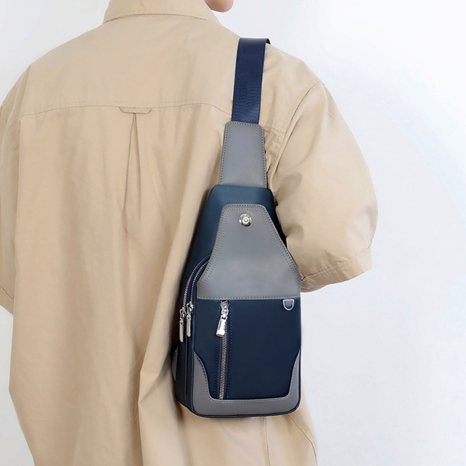 Wzzjkit Large Crossbody Bag, Chest Bag Gifts for Women Men, Sling Bag ...