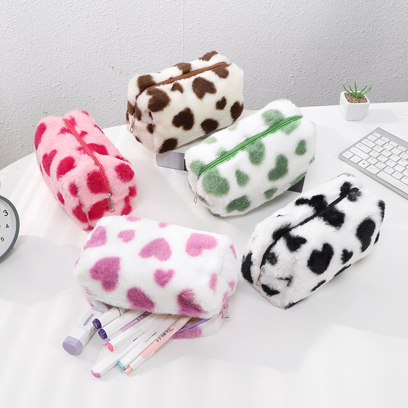 Wzzjkit Large Pencil Case Makeup Bag, Big Capacity Pencil Pouch ...