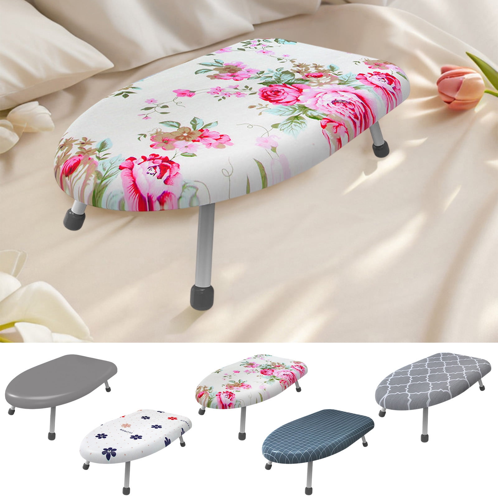 Wzzjkit Mini Ironing Board 24x15in,Tabletop Ironing Boards with ...