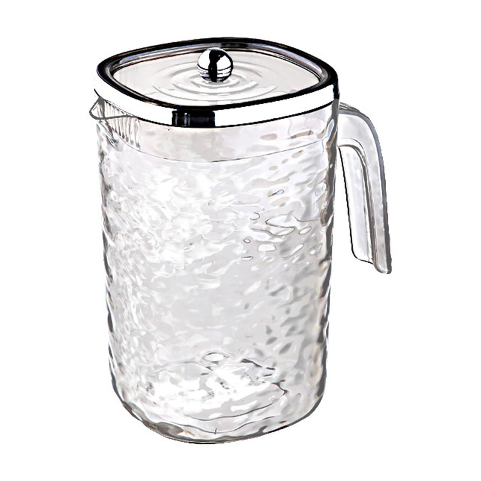 Wzzjkit Plastic Pitcher, Clear Water Pitcher with Lid, Fridge Jug ...