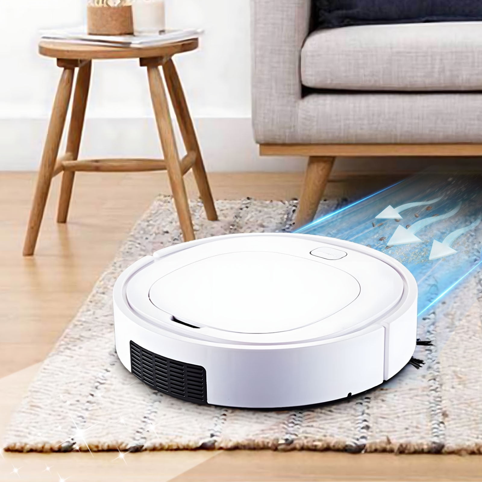 Wzzjkit Robot Vacuum and Mop, Fully Automatic Powerful Suction Robot ...