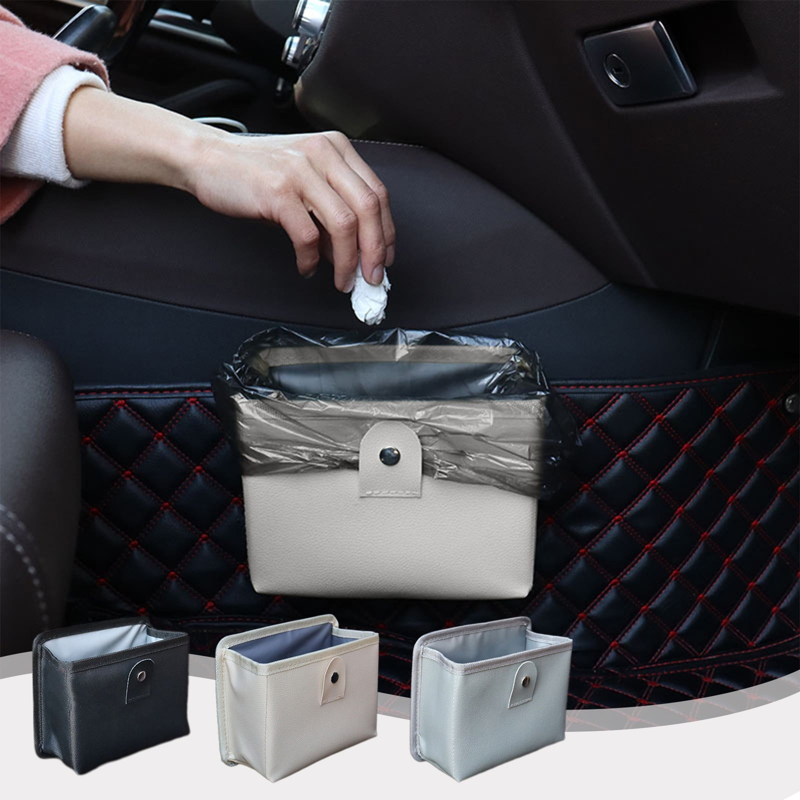 Wzzjkit Space-saving Car Storage Bag Foldable Car Trunk Storage ...