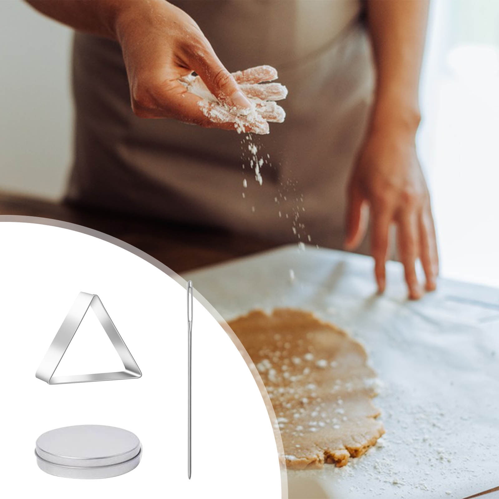 Wzzjkit Sugar Candy Cookie Cutters, Cookie Cutter (3pcs/), Stainless ...