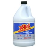 X-14 Mildew Stain Remover, Hard Water & Mold Removal, Non-Scrubbing ...