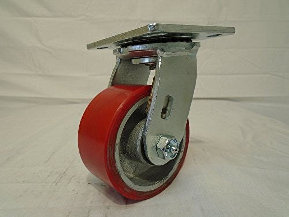 X 2" Swivel Caster Heavy Duty Polyurethane on Steel Hub 700lb Tool Box ...