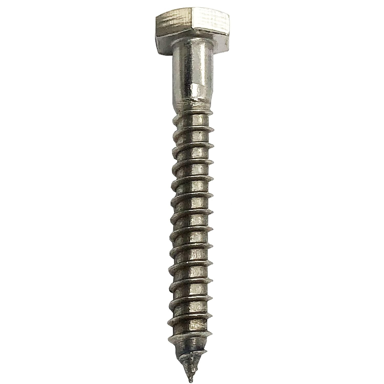 X 3" - 304 Grade Stainless Steel lag s, Hex Head Fasteners, Stainless ...