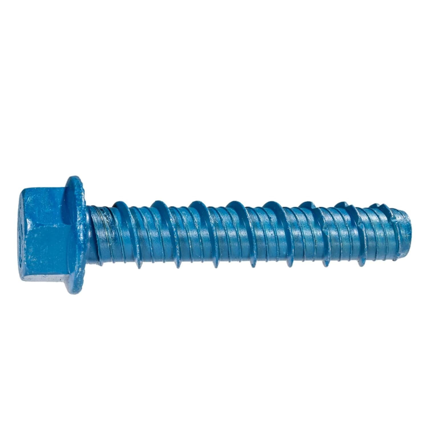 X 3 Blue Ruspert Large Diameter Hex Masonry Screws 25 Pieces