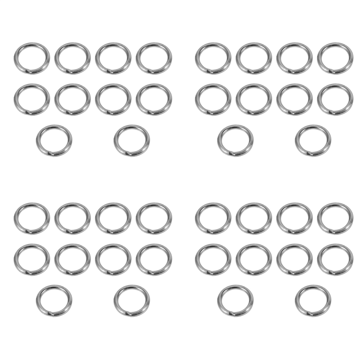 X 30mm Stainless Steel Strapping Welded Round O Rings 40 Pcs - Walmart.com