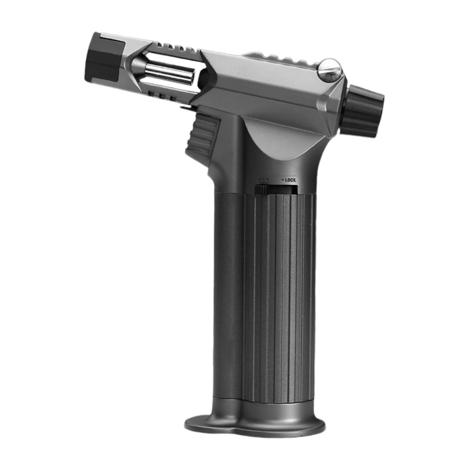 X-392 Black Refillable Butane Lighter With Adjustable Flame Kitchen ...