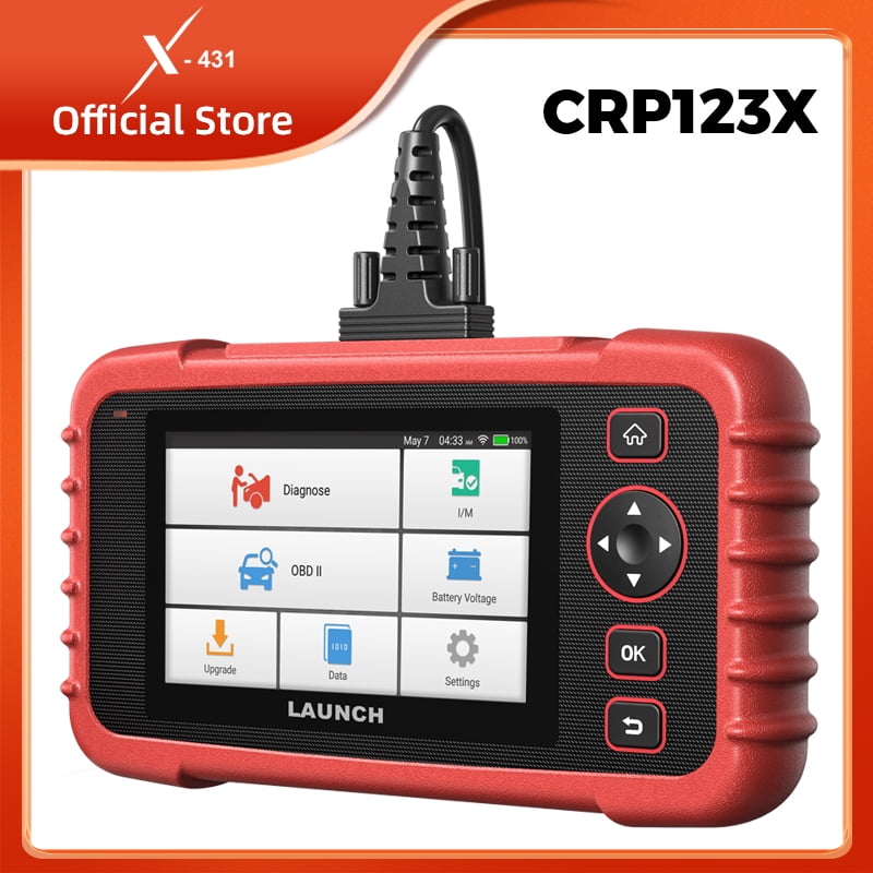X-431 LAUNCH CRP123X OBD2 Scanner Auto Code Reader Car Diagnostic Tool ...