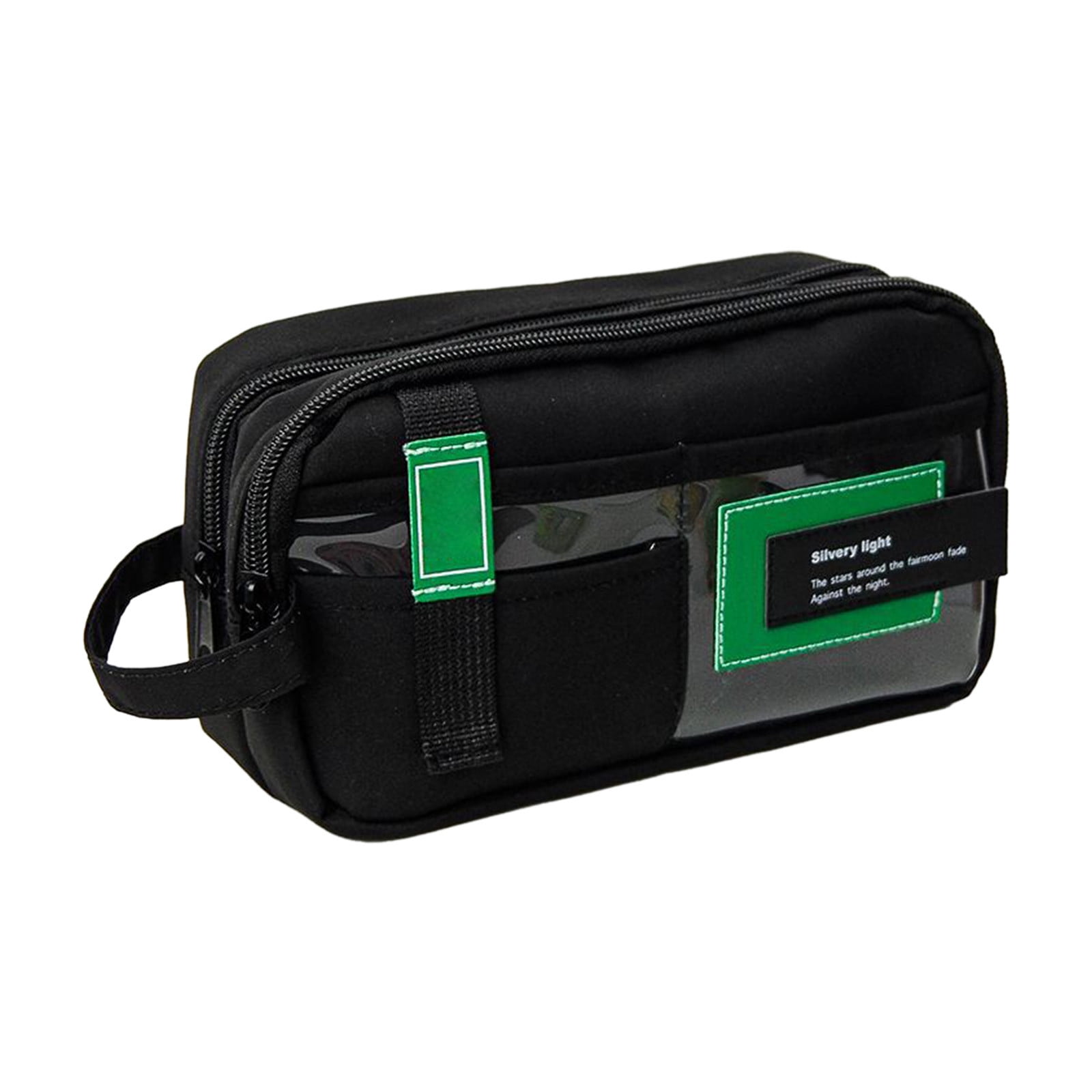 X-96 Black Black Pencil Bag Practical Stationery Box For Learning ...