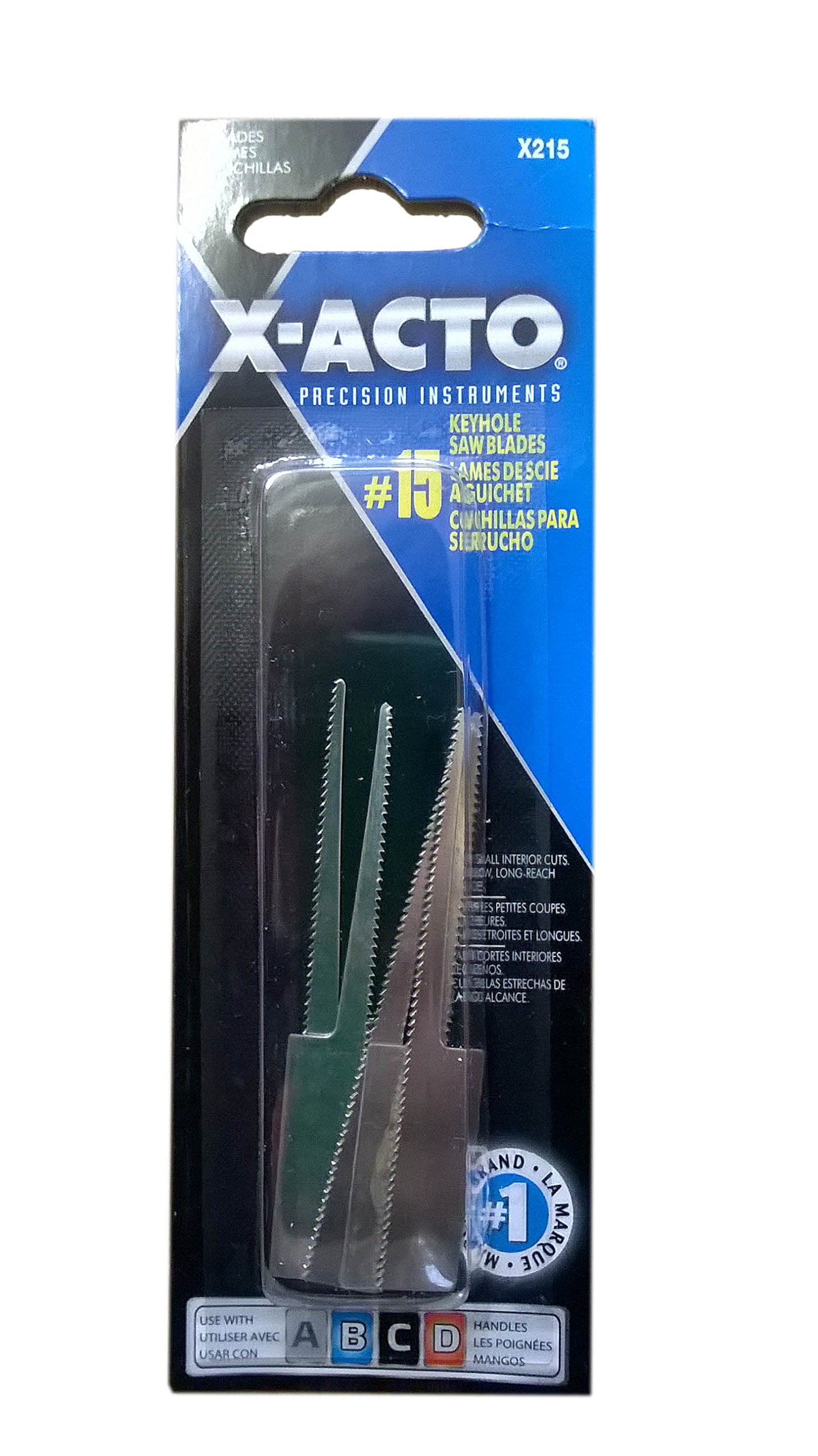 X-ACTO #15 Keyhole Saw Blades, 5 Pieces per Package - Walmart.com