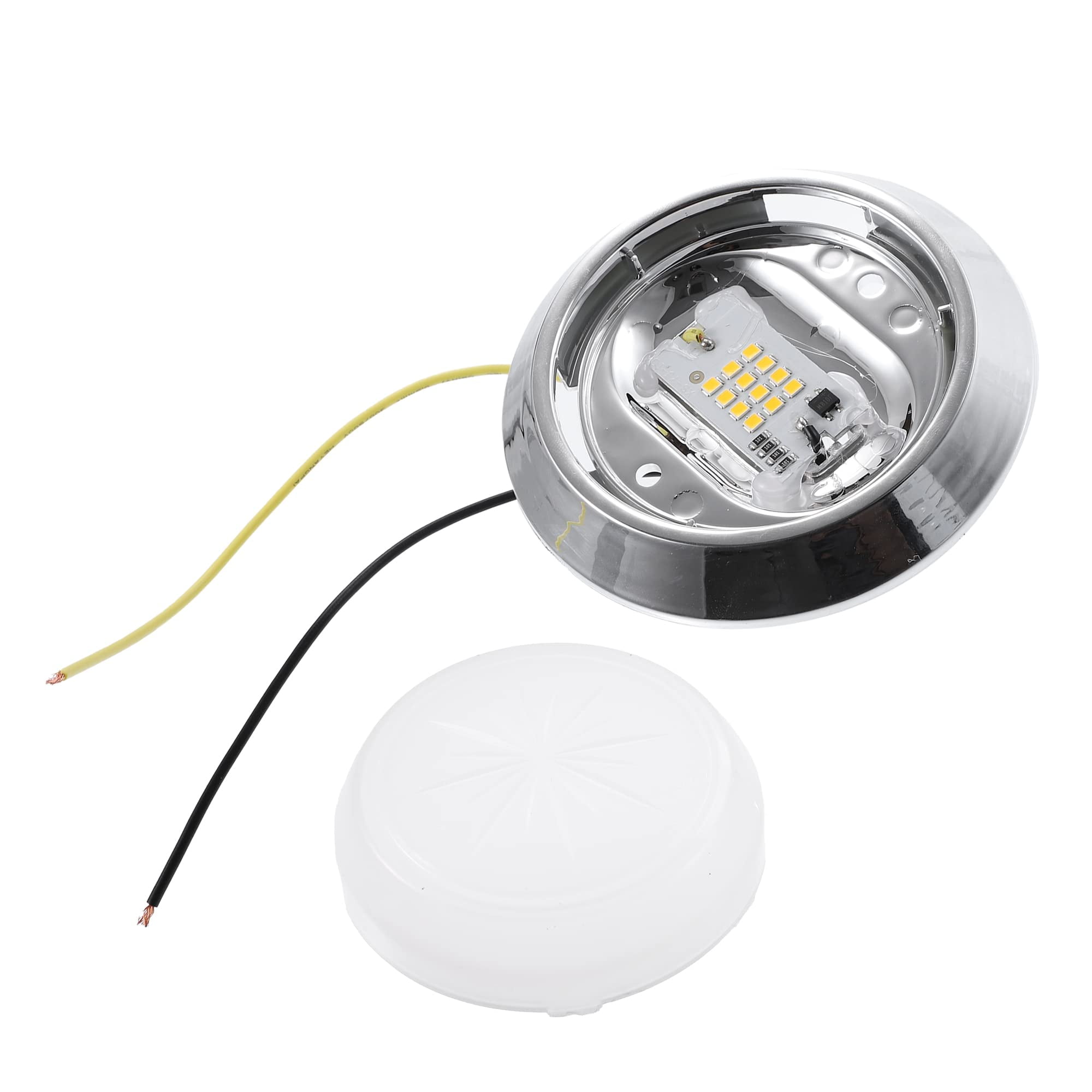 X AUTOHAUX 12V Car Reading Light LED Round Dome Light Trunk Lamp Kit ...