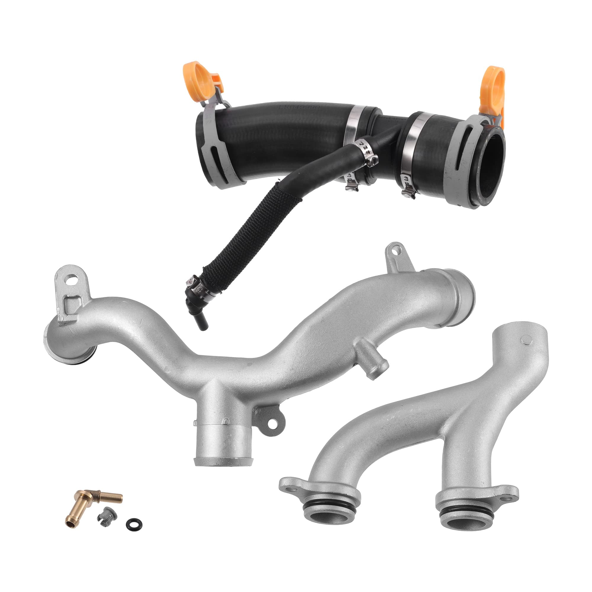 X AUTOHAUX Engine Coolant Pipe Water Outlet Tube for Land Rover for ...